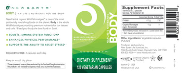 Body—The Most Powerful Superfood Supplement – New Earth Life Sciences