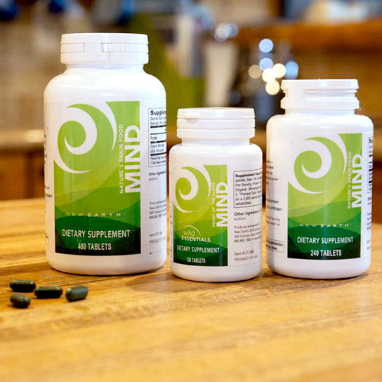 Mind—A Daily Blue-Green Algae Supplement – New Earth Life Sciences